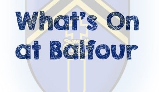 School News - Sir Graham Balfour School